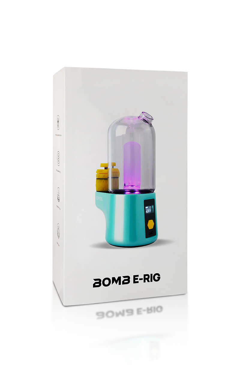 Bomb Portable Electric Dab Rig - Teal– LA Trade Center