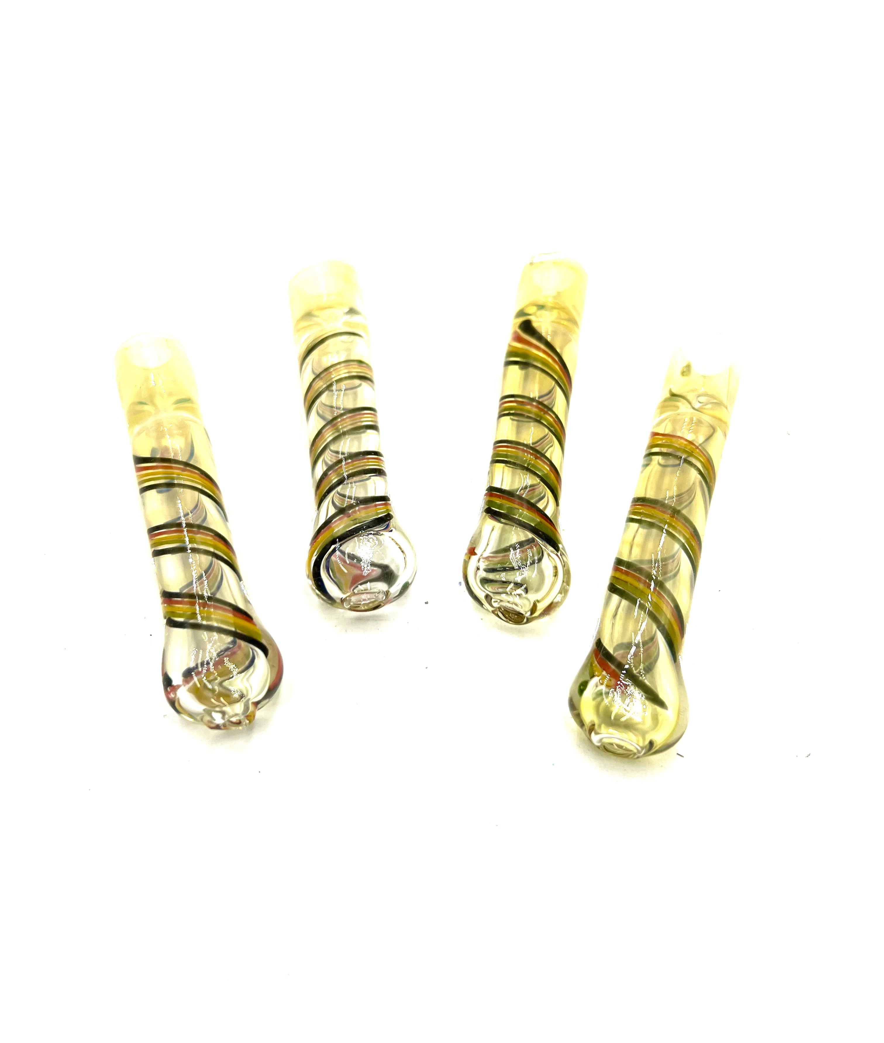 3" Twisted Rasta Color Fumed Chillum– LA Trade Center