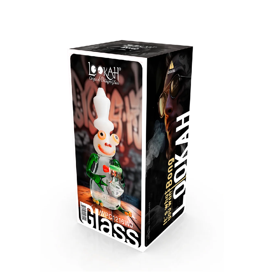 LOOKAH 10" Cool Frog Themed Dab Rig (WPC1216)– LA Trade Center